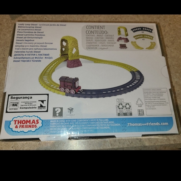 Fisher-Price | Toys | Thomas Friends Leafy Loop Diesel Push Along Train ...